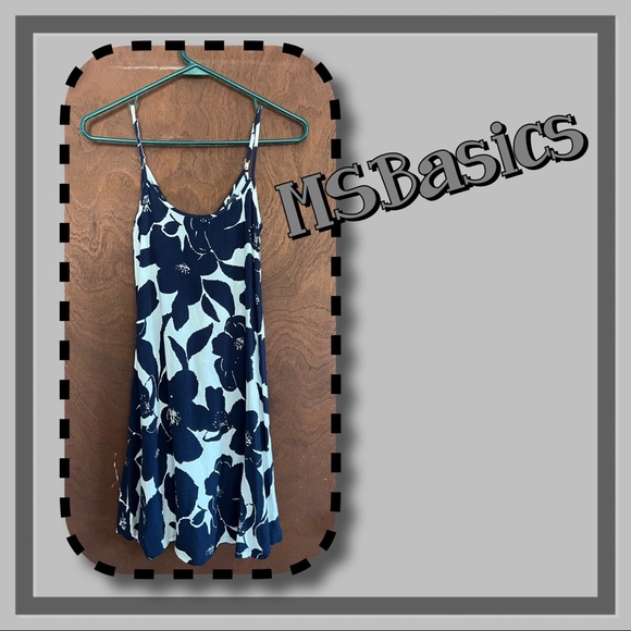 MSBasic | Dresses | Msbasic Spaghetti Strap Sundress | Poshmark